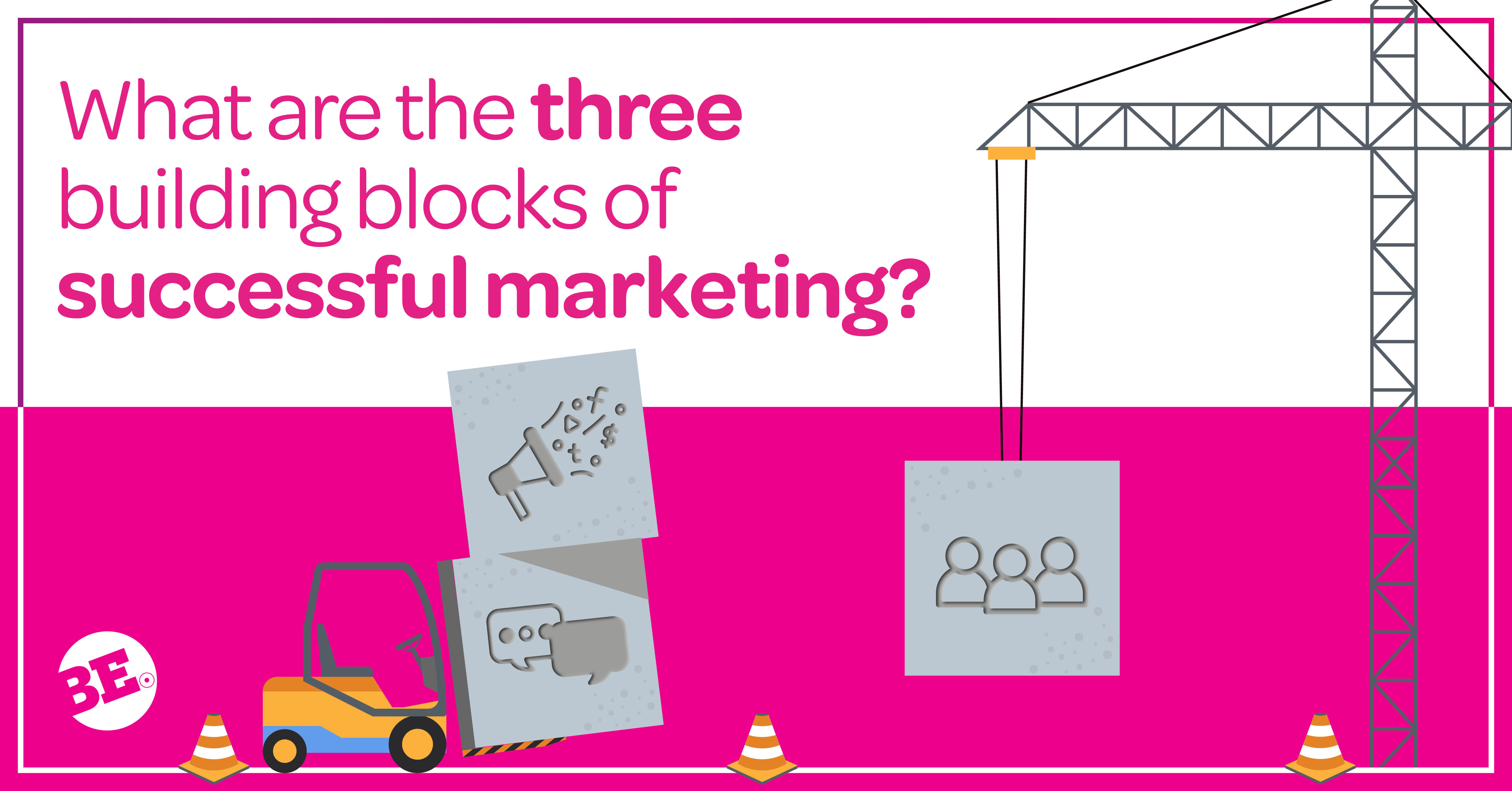 What are the three building blocks of successful marketing? - BeSmart